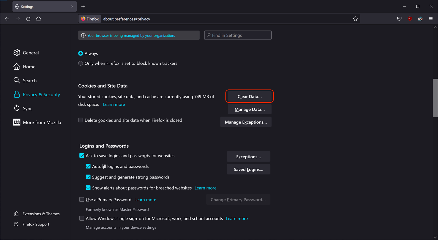 Ohjeet - How to clear browser cache and cookies? - Jyväskylän yliopisto